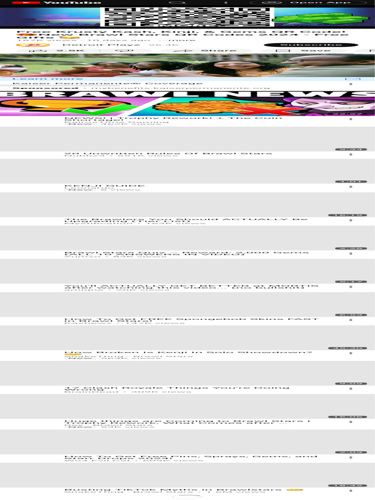 Free Krusty Kash, Kinji, & Gems QR Code! ?new Brawl Stars QR Codes 2024 ...