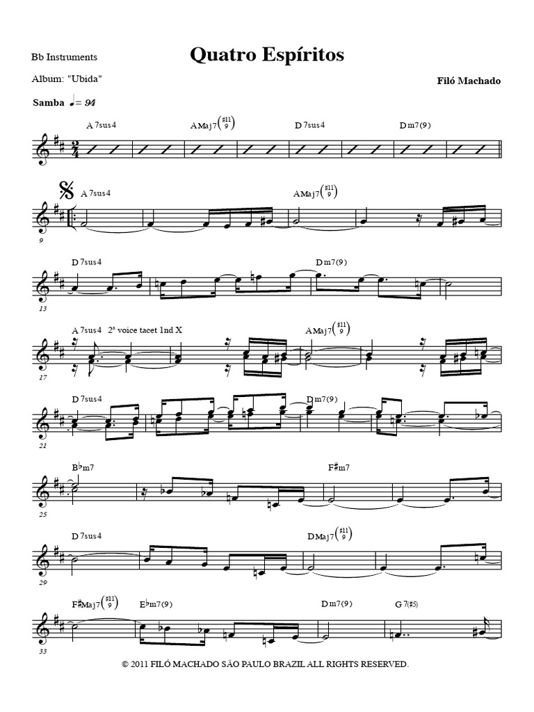 06-Quatro Espiritos BB | PDF