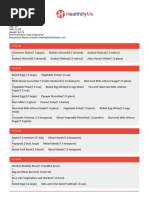 Cohen's Diet Plan | PDF