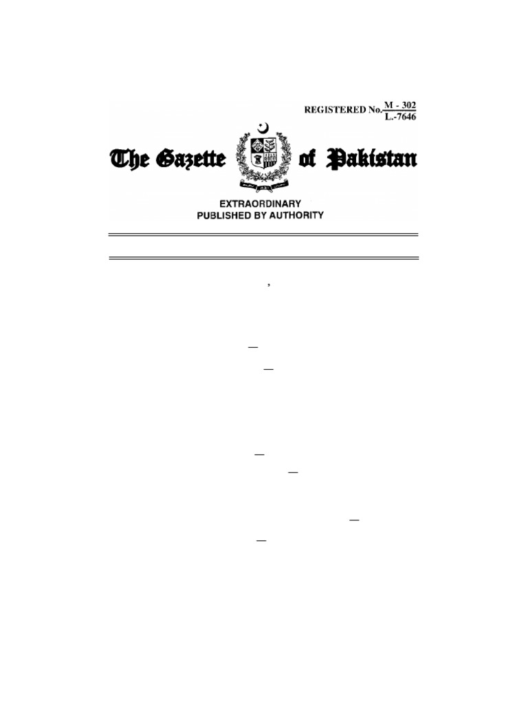 Societies Registration (Amendment) Act 2024 | PDF | Parliament Of Pakistan | Justice