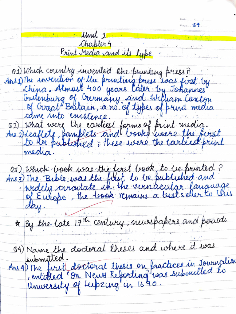 Unit 2 Chapter 4 | PDF