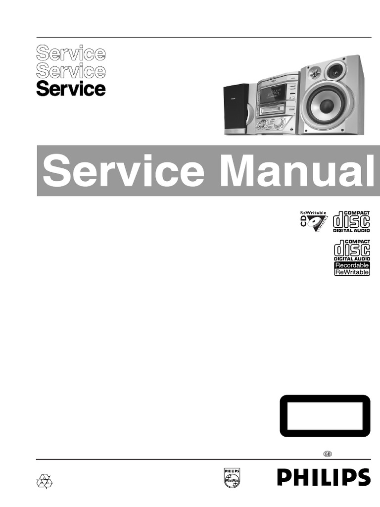 Philips CDR 602 Technical Manual | PDF | Distortion | Compact Disc