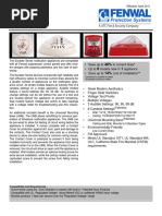 Horn-Strobes-Data-Sheet SGRLED | PDF | Light Emitting Diode | Electricity