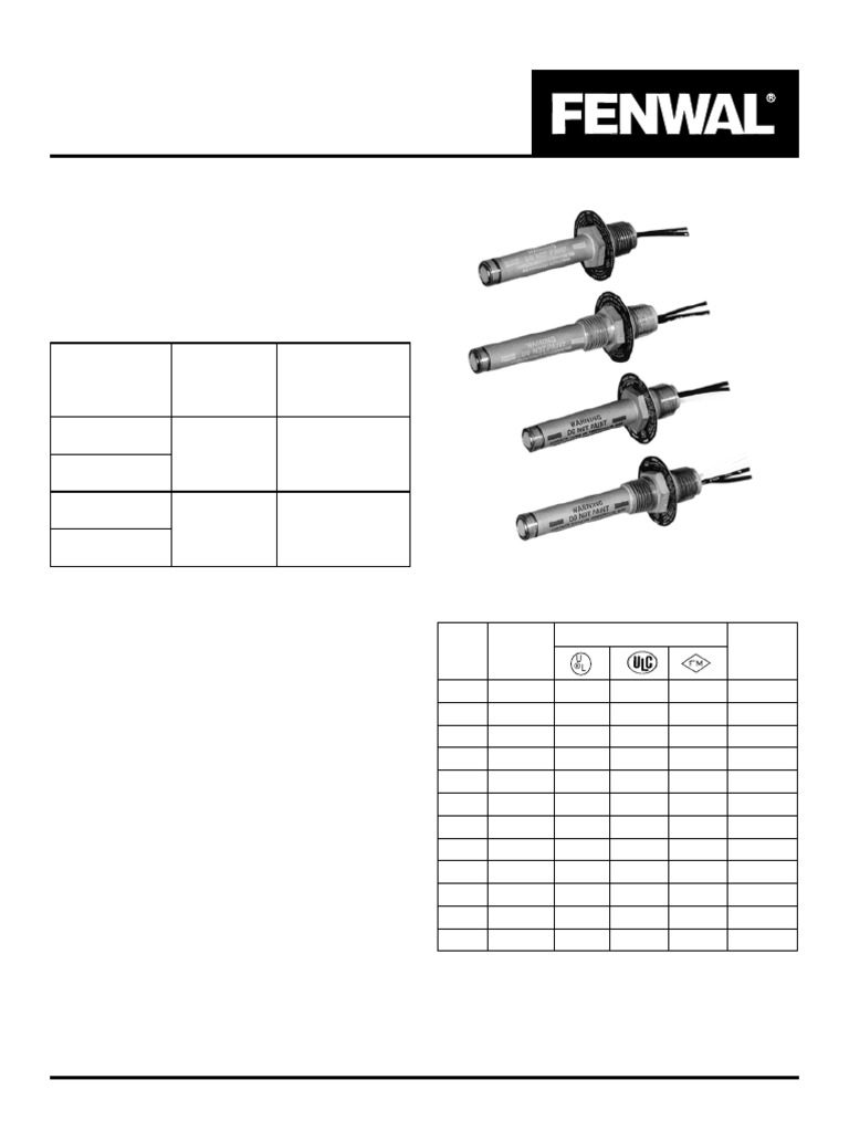 Detect-A-Fire Serie 27100 | PDF | Electrical Wiring | Sensor
