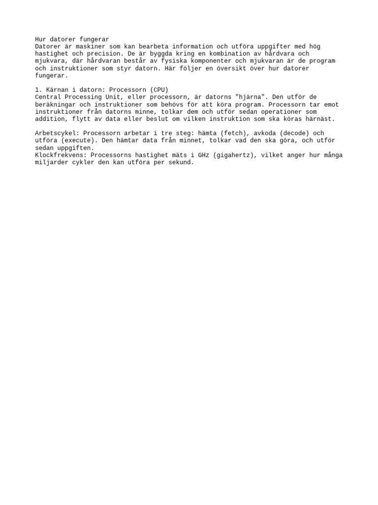 dator | PDF