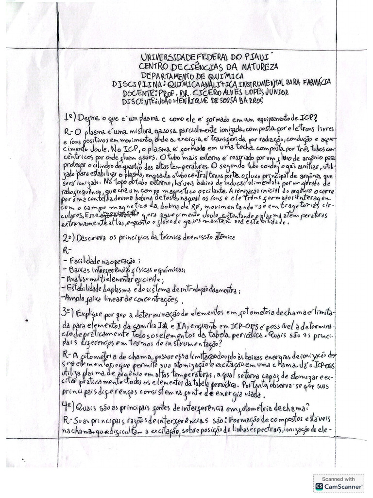 Lista Q. Instrumental | PDF