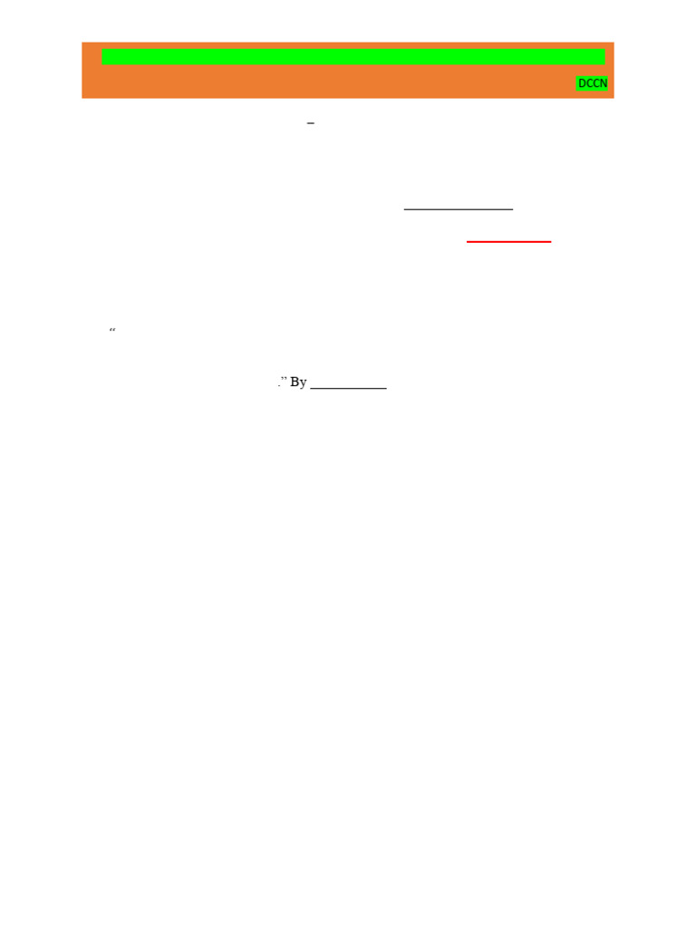 DCCN Work Sheet | PDF | Computer Network | Network Topology