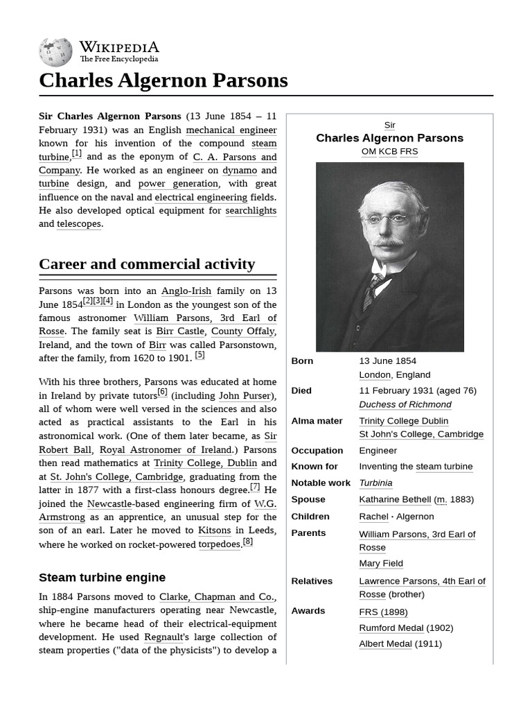 Charles_Algernon_Parsons | PDF