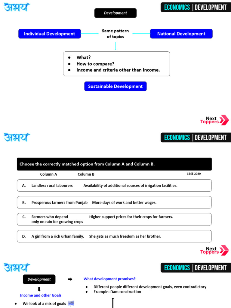 EconomicsDevelopment 24369 243721310684-Invert-Split | PDF | Sustainability | Economics