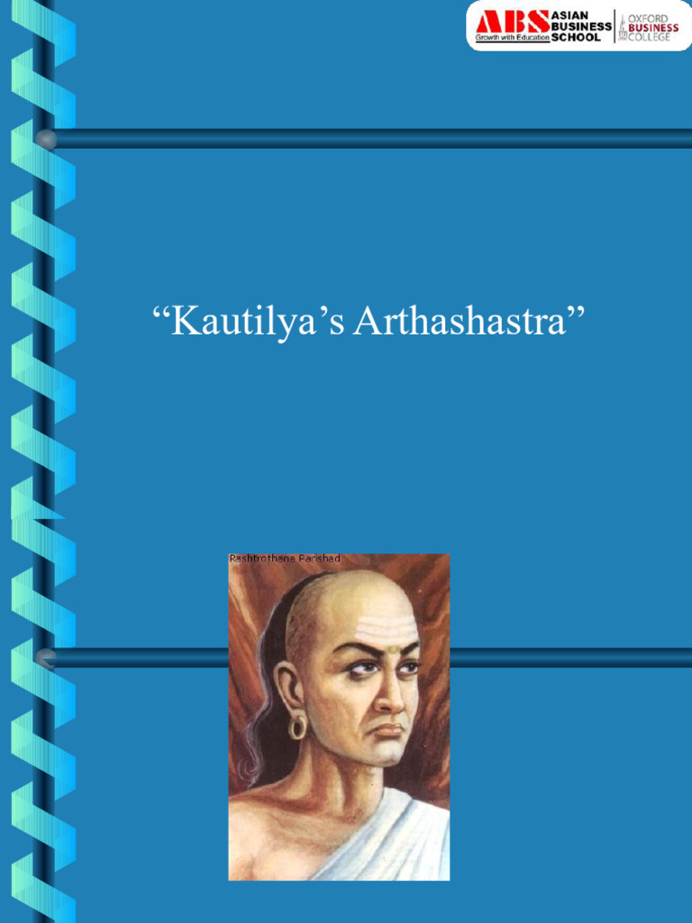 BECG Session - 4 - "Kautilya's Arthashastra" | PDF