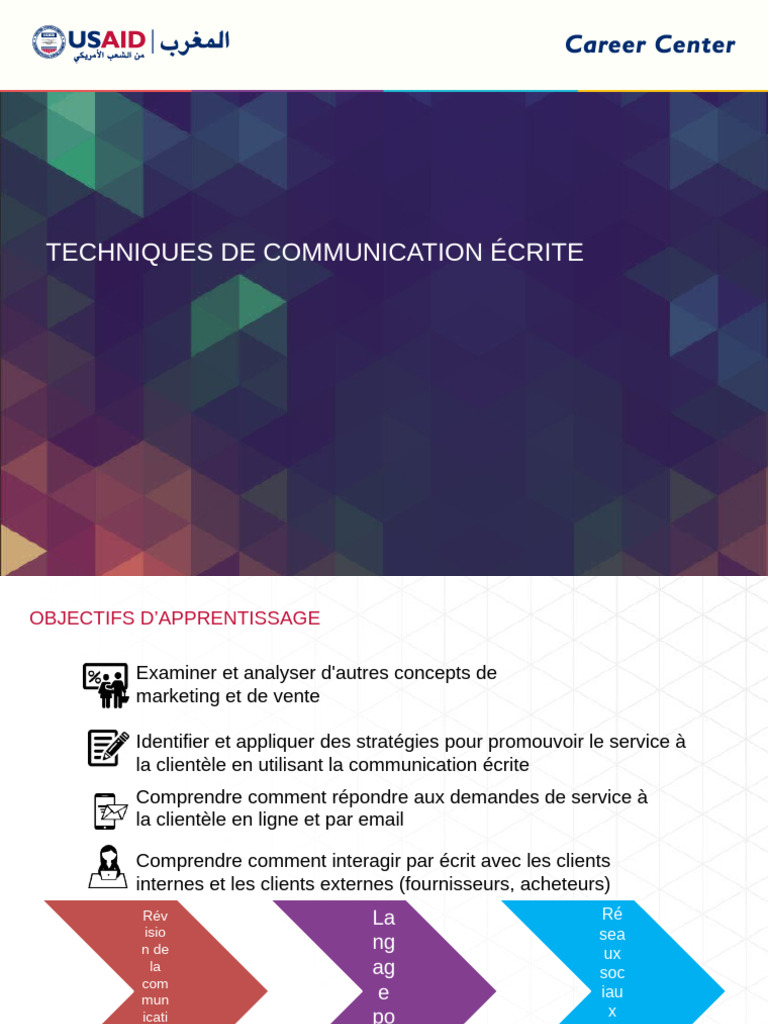 Communication Écrite Positive | PDF | Réseaux sociaux | Études sur la culture populaire et les ...