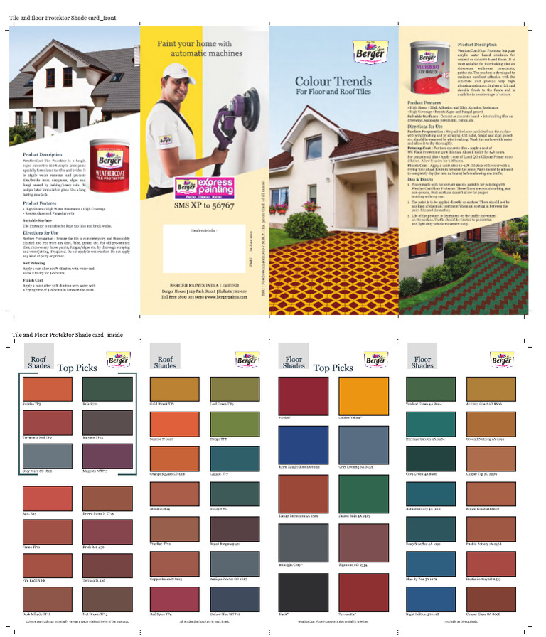 Berger Tile Protektor 2019 SC | PDF