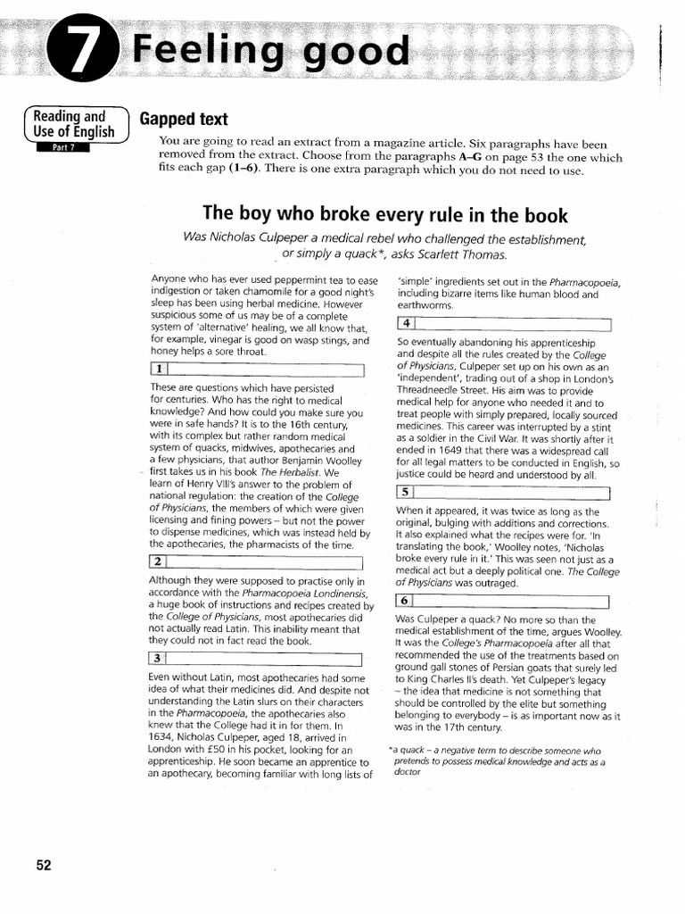 Unit 7 Workbook | PDF