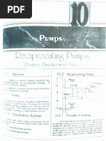 Reciprocating Pump: Parts & Function | PDF | Pump | Piston