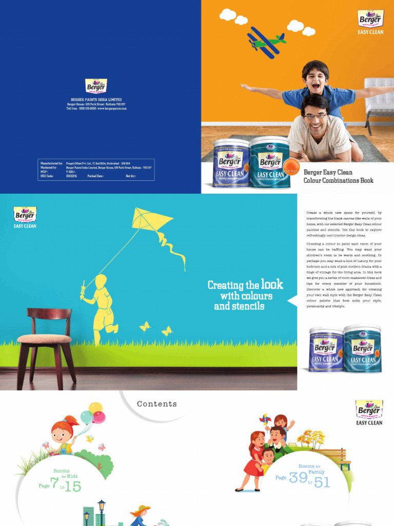 Easy Clean Stencil Book | PDF