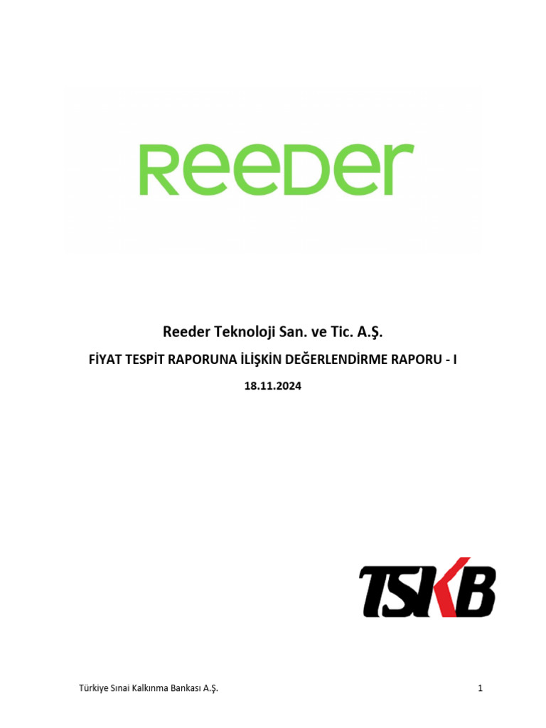 Reeder FTR - de - erlendirme-II | PDF