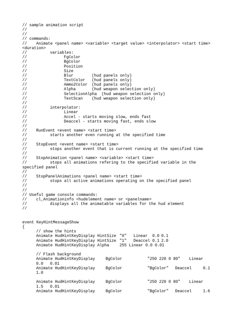 HudAnimations_ep2 | PDF