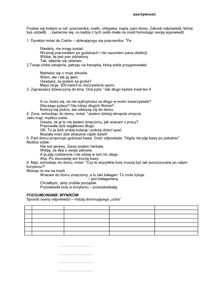 Test 4 Uszy WG Von Thuna | PDF