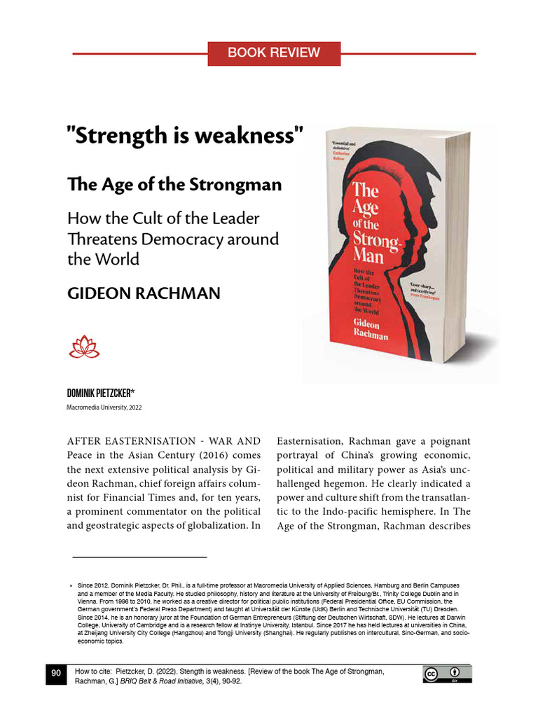 The Age of The Strong Man Book Review | PDF | Political Science | Forms ...