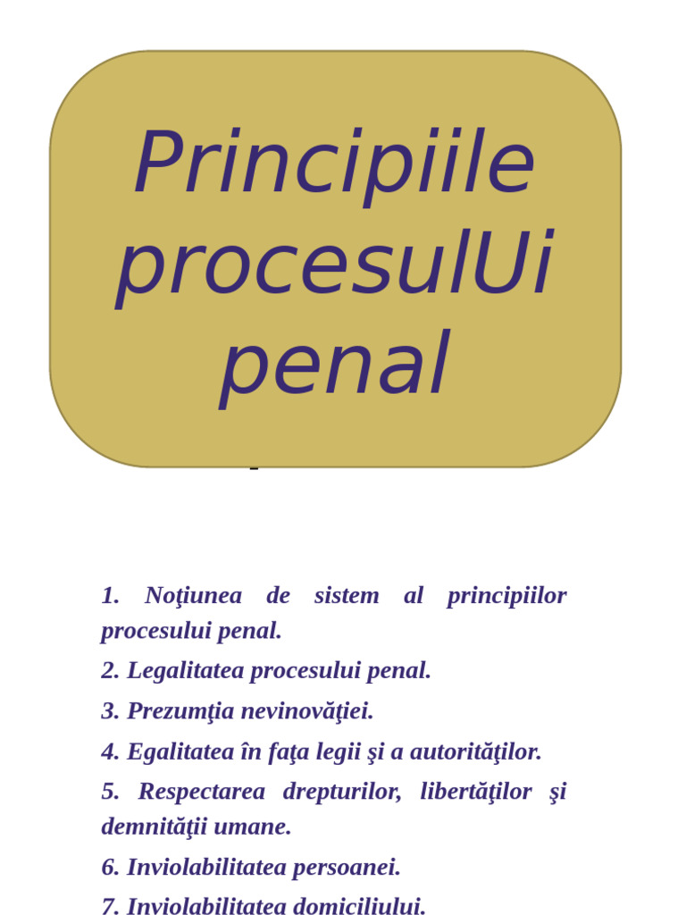 Principii | PDF