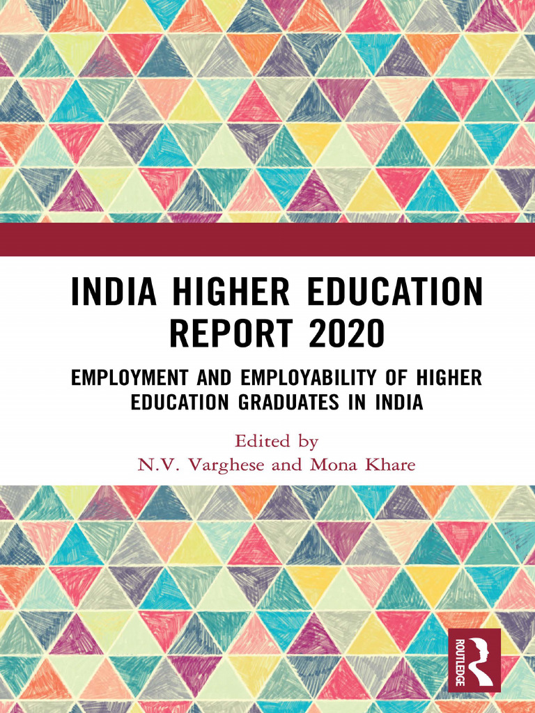 India Higher Education Report 2020 | PDF | Employment | Unemployment