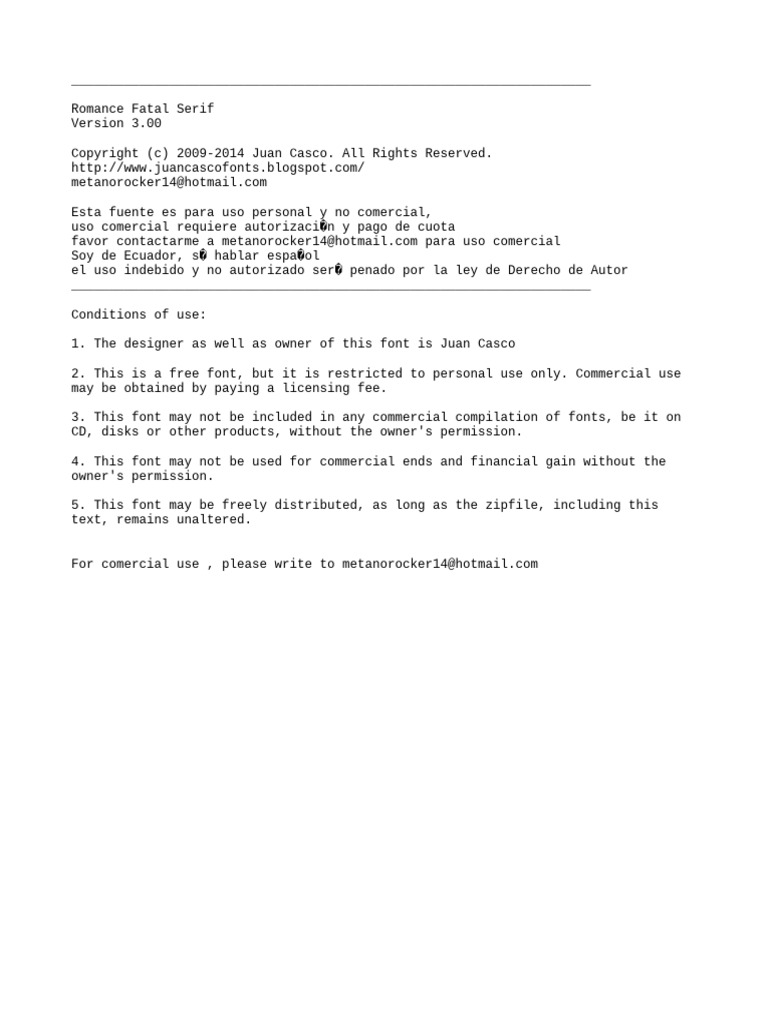 leeme_Romance_Fatal_Serif | PDF