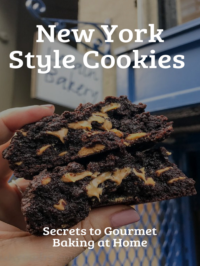 Recetas de Galletas Estilo Nueva York | PDF | Galleta | Chocolate