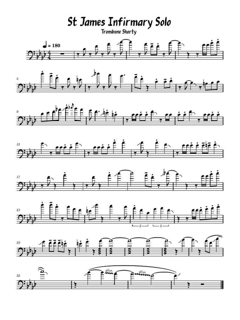 ST James Infirmary | PDF