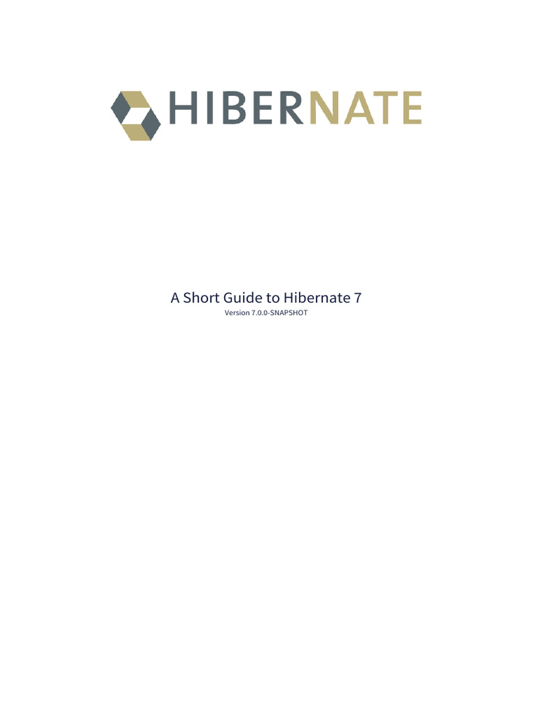 Hibernate Introduction | PDF | Object (Computer Science) | Data Management Software
