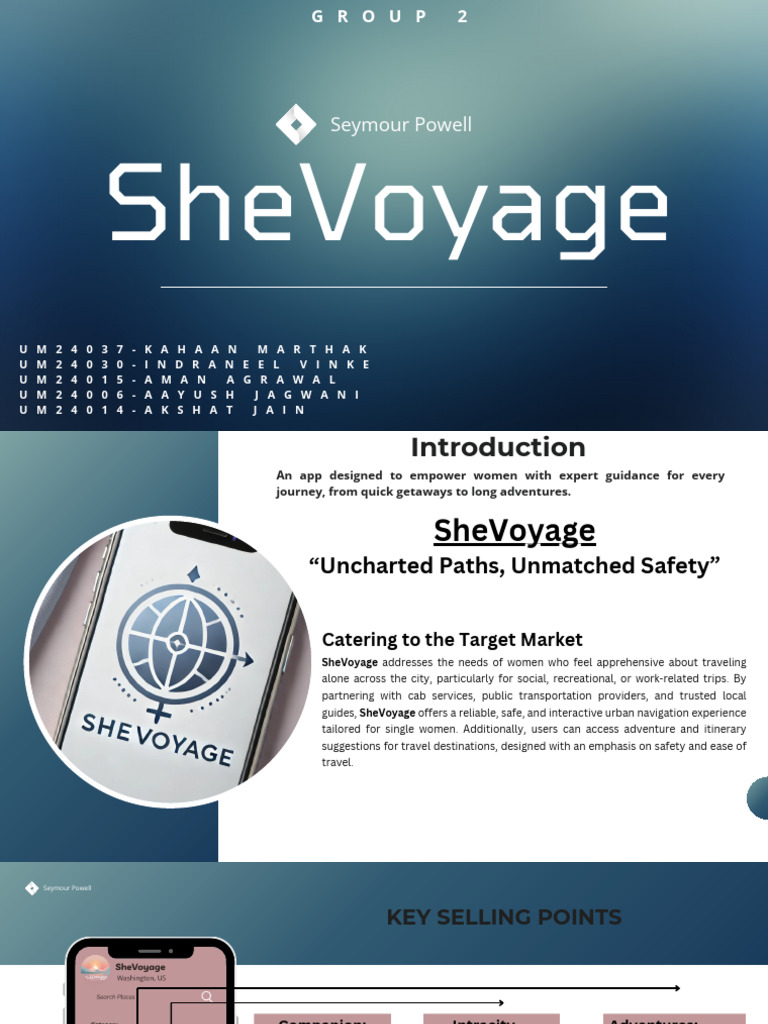 Blue Modern Pitch Deck Presentation | PDF | Computing | Cyberspace