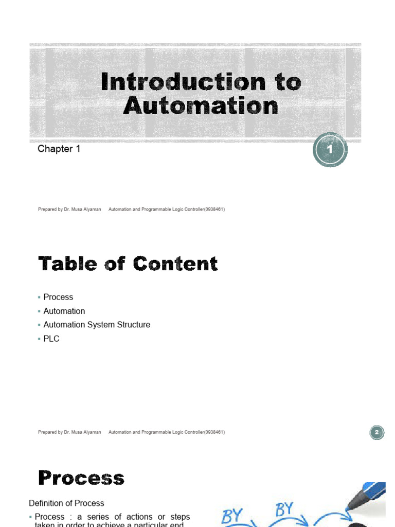 Chapter1 | PDF | Automation | User Interface