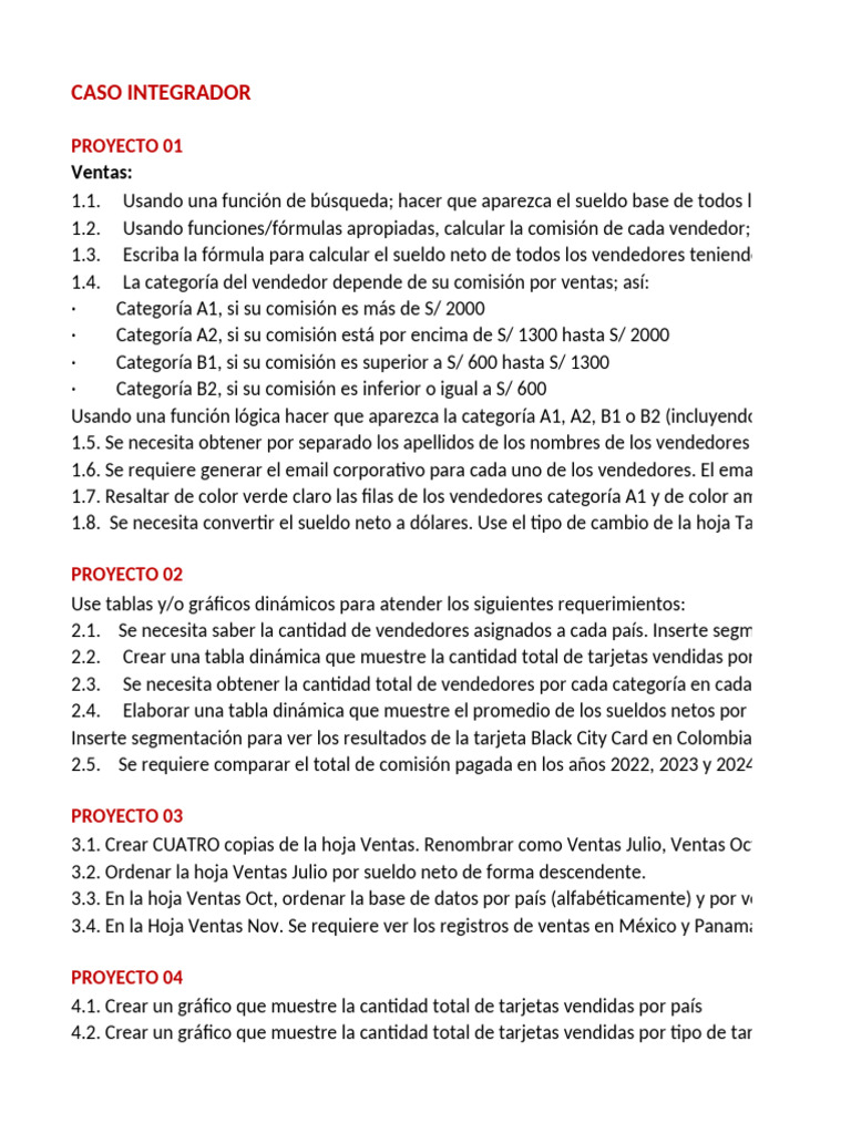Recursos tema 06B-Ejercicio integrador V2 | PDF | México