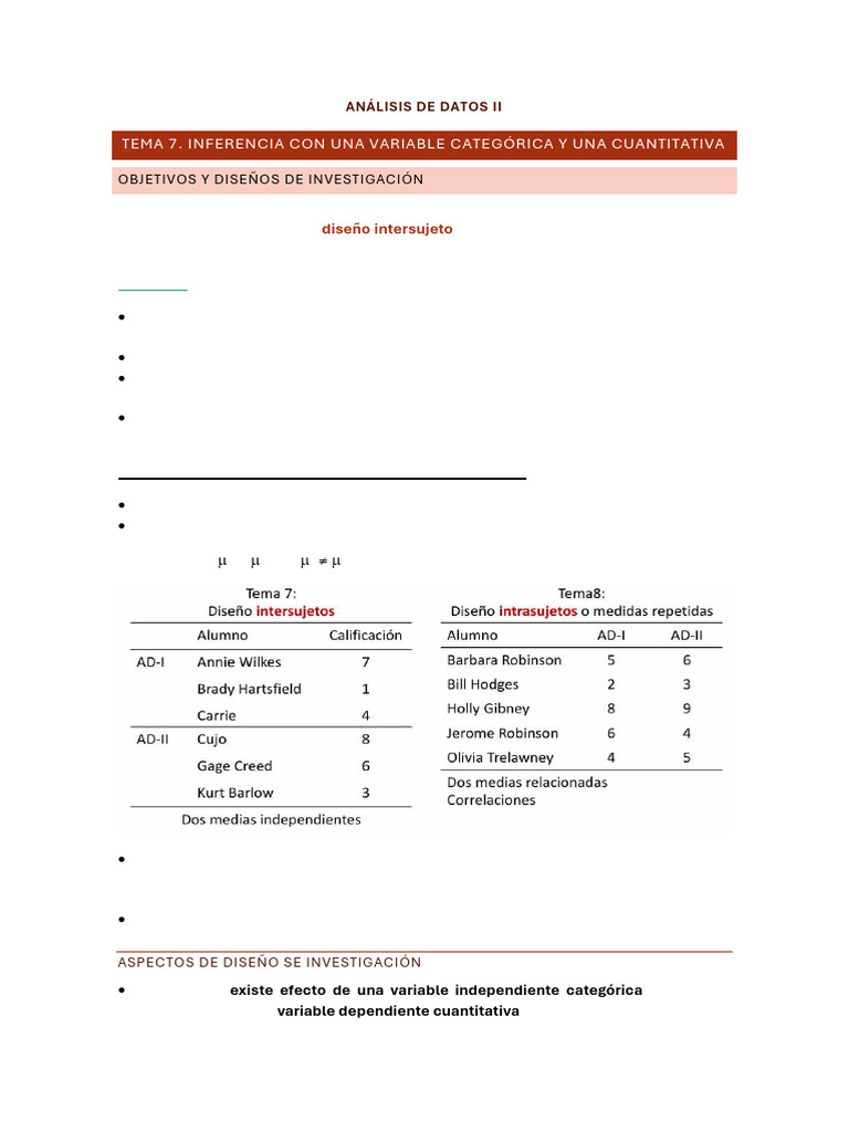 Wuolah Free TEMA 7 (6) Gulag Free | PDF | Tamaño del efecto | Estadísticas
