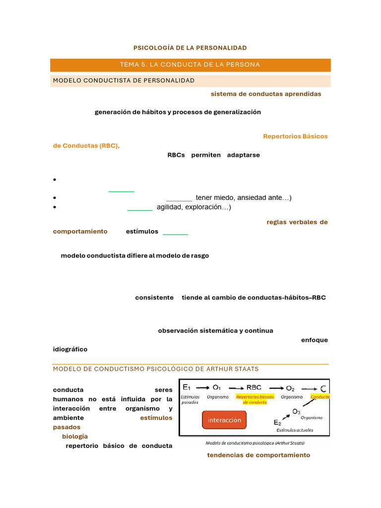 Wuolah Free Tema 5 (5) Gulag Free | PDF | Comportamiento | Behaviorismo