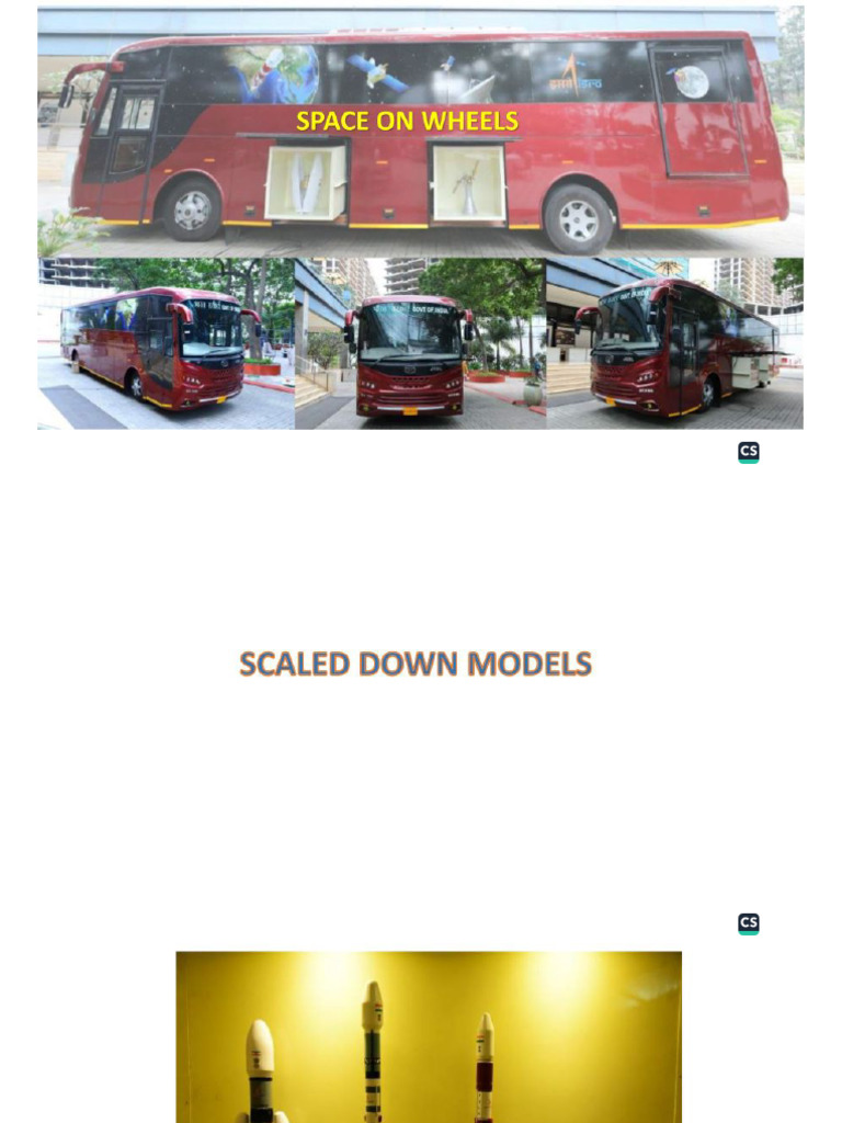 SPACE ON WHEELS From ISRO | PDF
