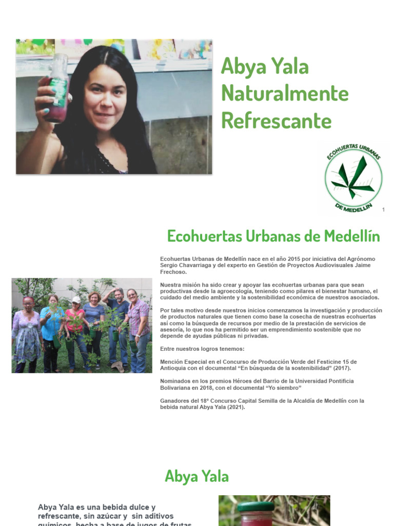Presentación Abya Yala | PDF | Sustentabilidad | Residuos