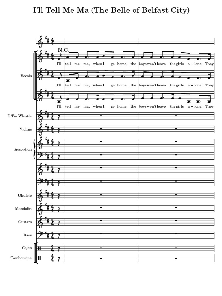 I'll Tell Me Ma: A Musical Overview | PDF | Music Technology | Chordophones