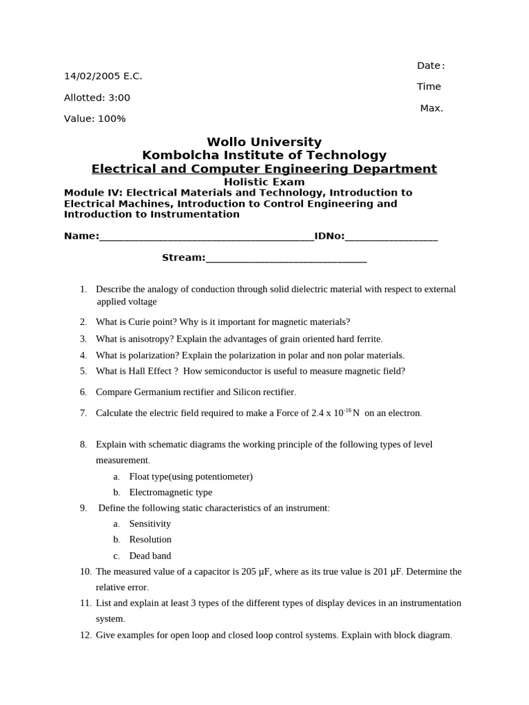 Module IV | PDF | Transformer | Dielectric