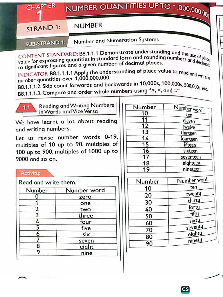 Basic 8 - Maths | PDF