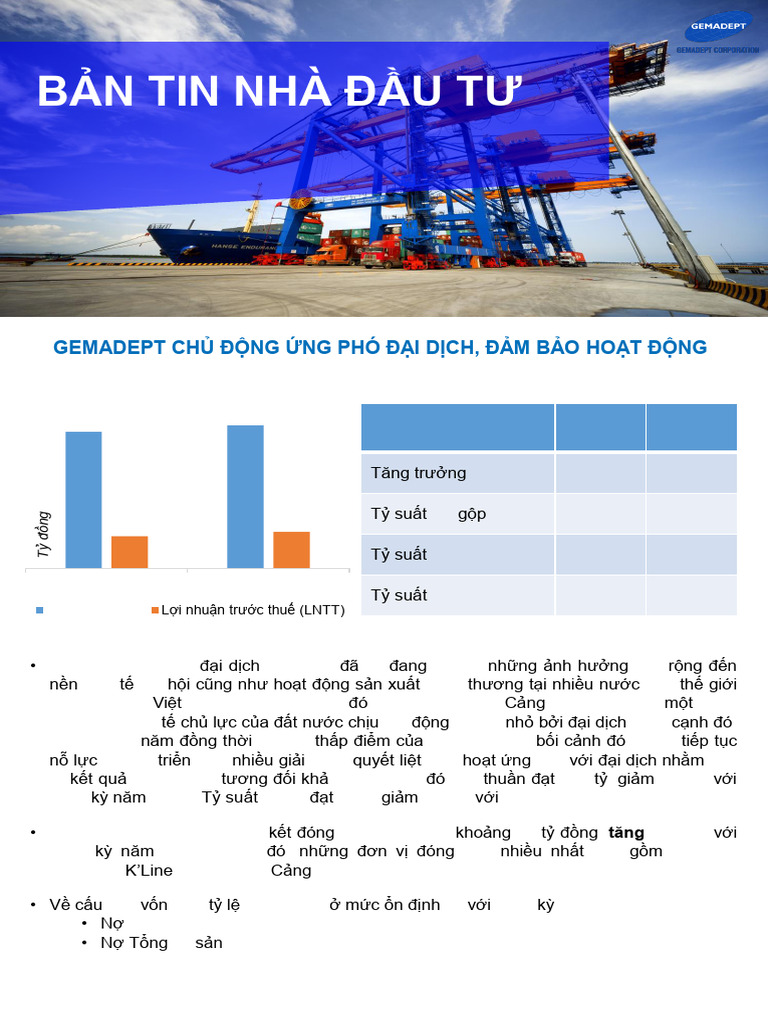 Ban Tin IR - Q1-2020 | PDF