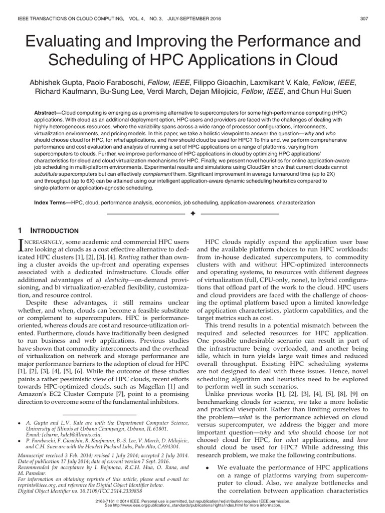Evaluating_and_Improving_the_Performance_and_Scheduling_of_HPC ... Evaluating_and_Improving_the_Performance_and_Scheduling_of_HPC ...