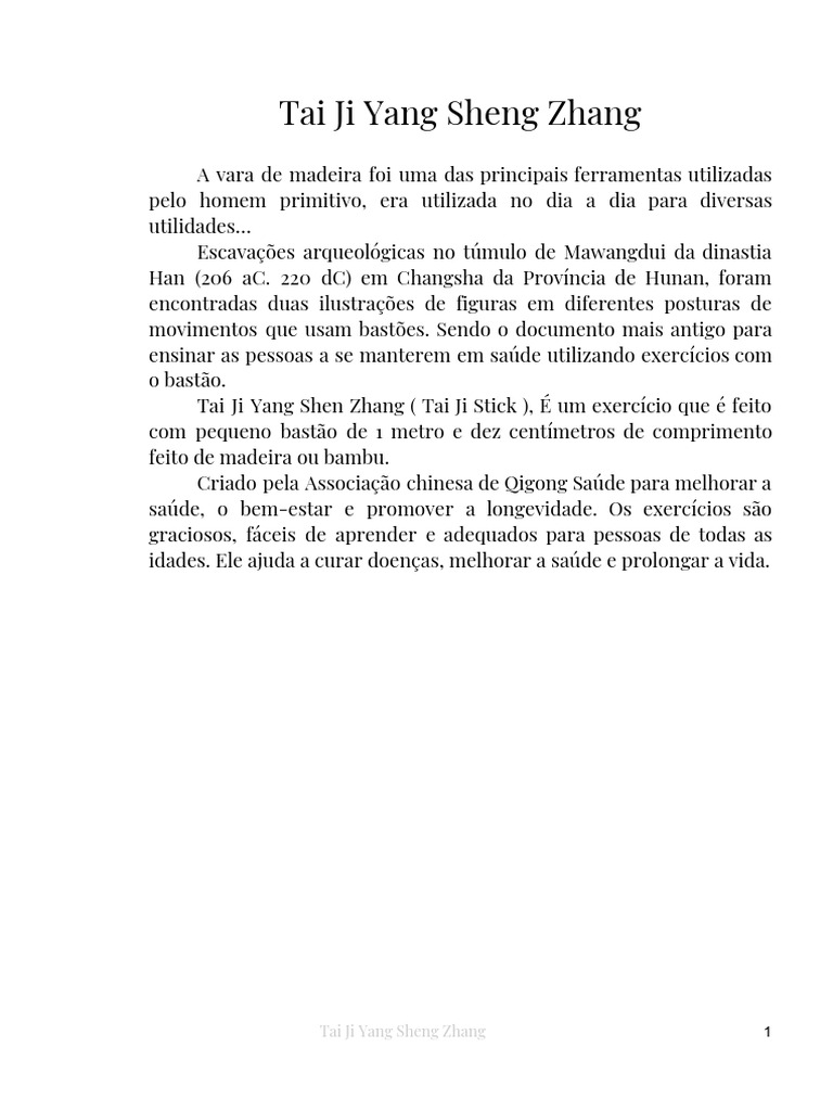 Tai Ji Yang Sheng Zhang | PDF | Acupuntura | Meridiano (acupuntura)