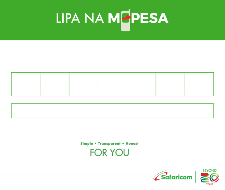 Buy Goods Till Number: Benson Omondi Otieno | PDF