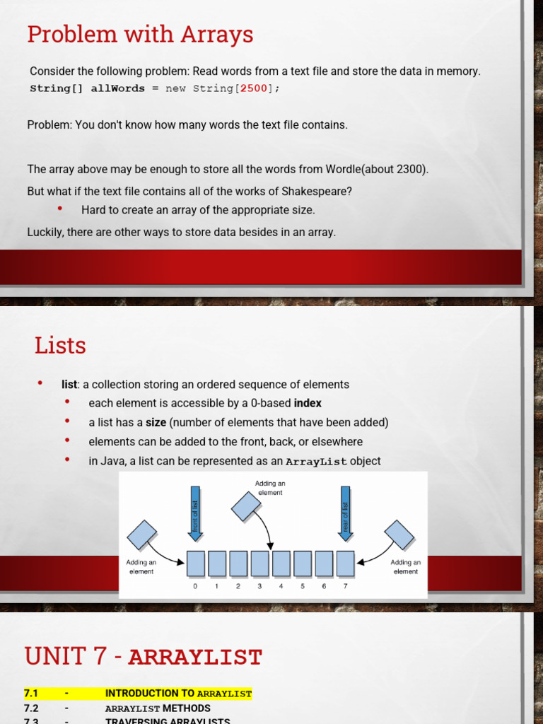 Cs Reg Unit 7 Part One Pdf Integer Computer Science Computing