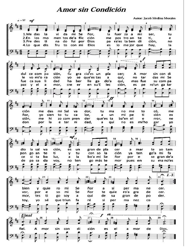 Amor Sin Condición | PDF