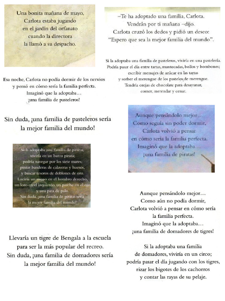 La Mejor Familia Del Mundo - Cuento | PDF