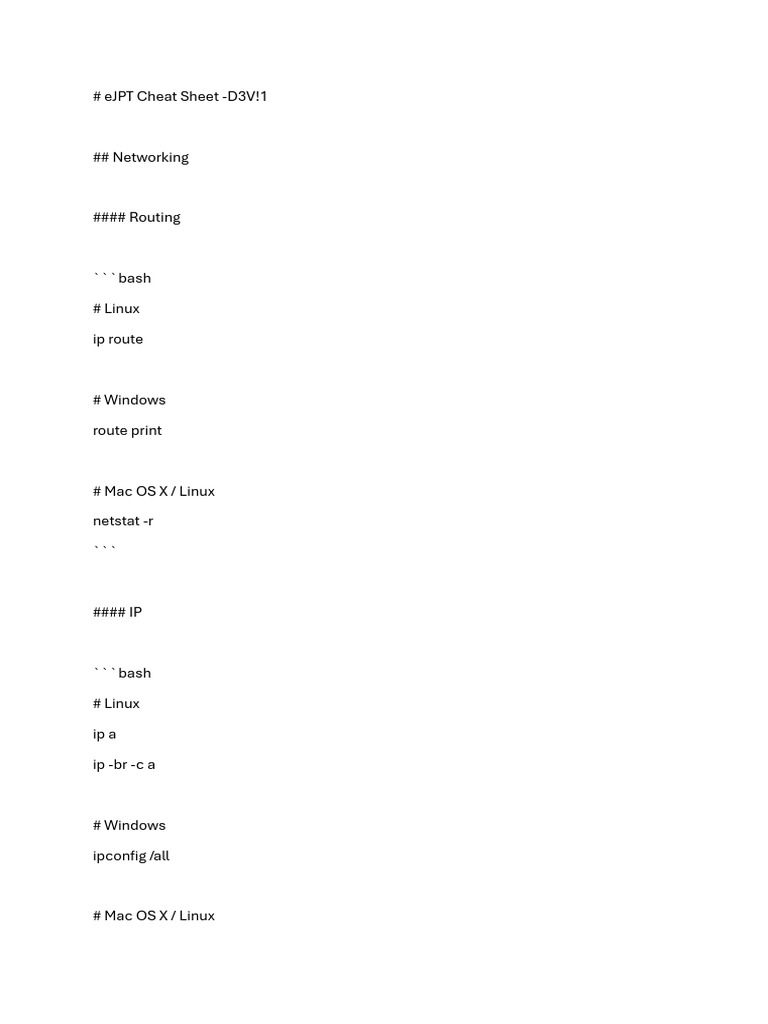eJPT D3V!1 | PDF | Microsoft Sql Server | Application Layer Protocols