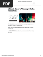 London System Opening Complete Guide | PDF | Chess Openings | Abstract ...