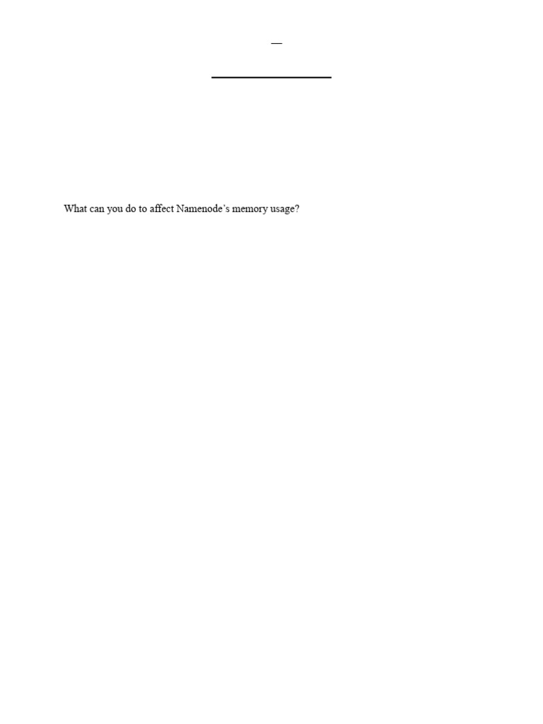 02 HDFS 1 Overview Exercises 1 | PDF 02 HDFS 1 Overview Exercises 1 | PDF