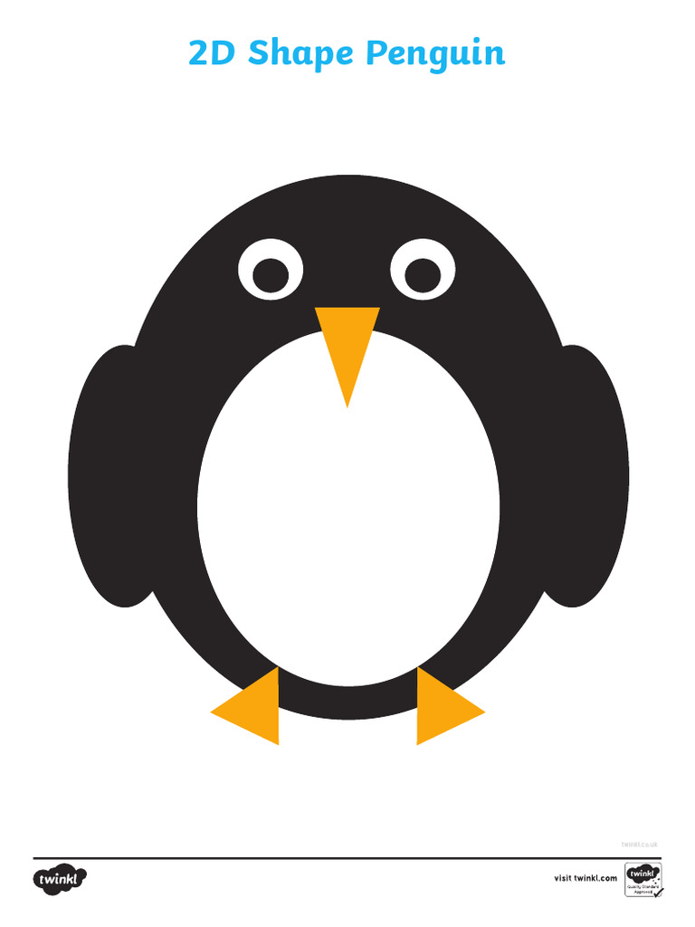 T T 2545340 Shape Penguin Activity Sheets - Ver - 3 | PDF